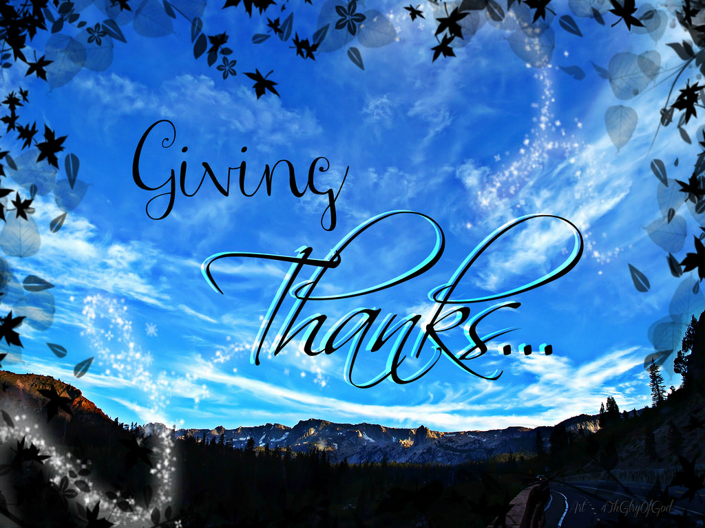 We lay our thankful hearts before you | prayer & verse